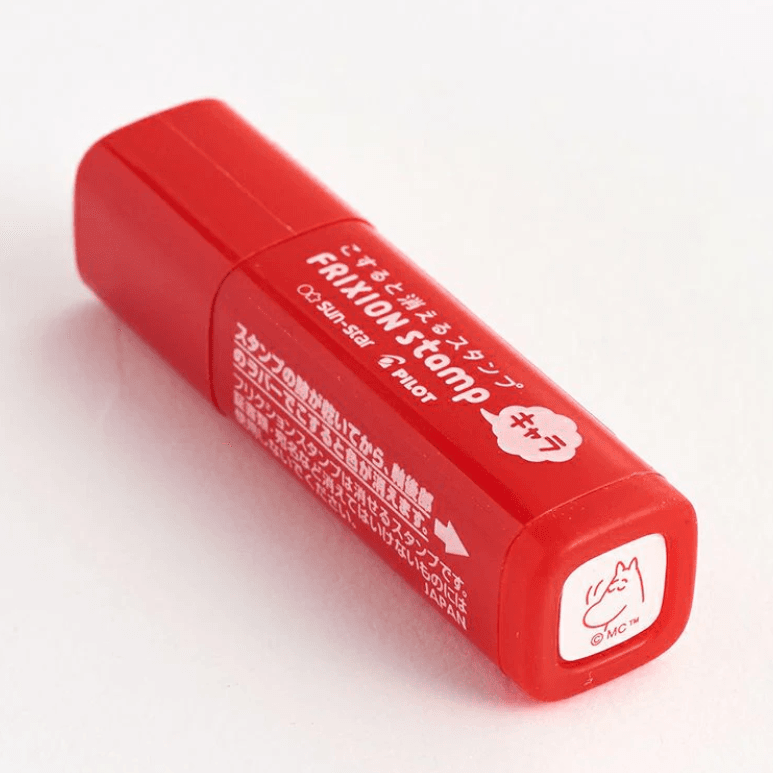 PILOT FRIXION stamp MOOMIN (Moomin/紅) - THREADORY 幺川白水社